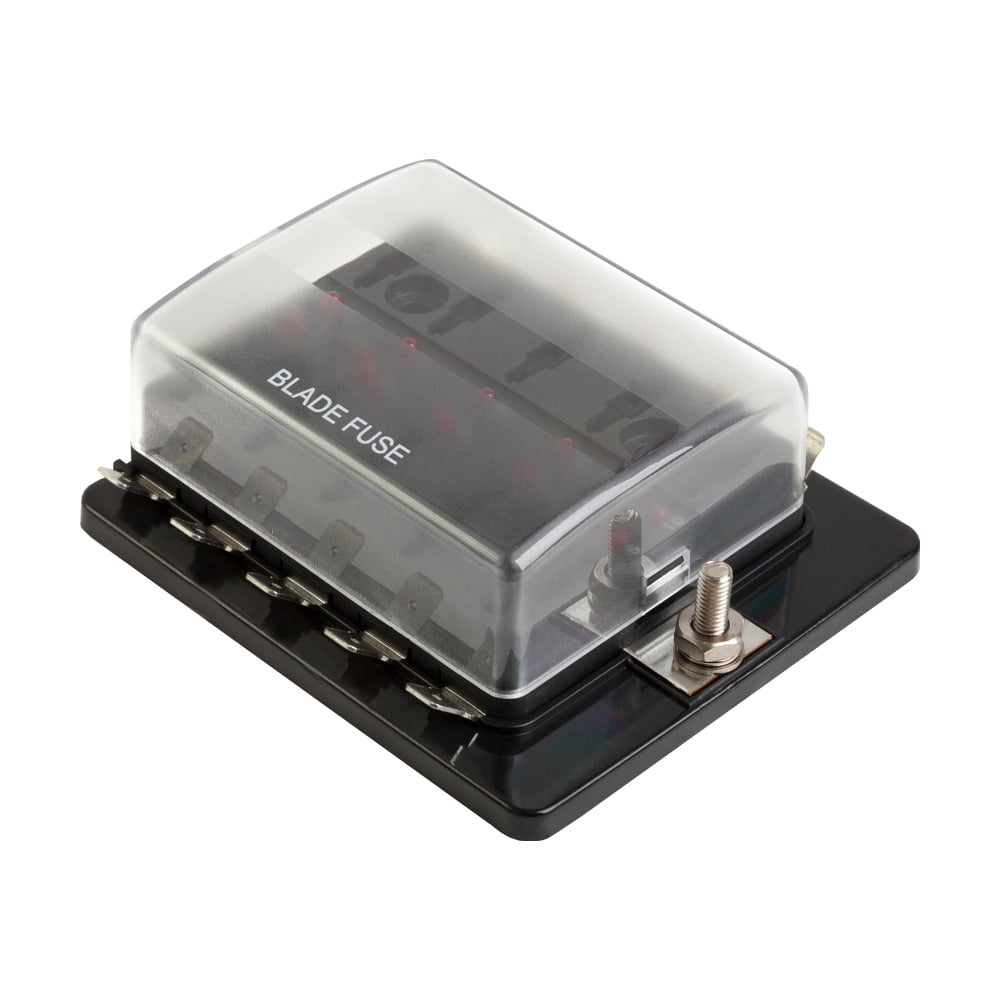 FBB10L 10 way LED Blade fuse box - Marine Electricals
